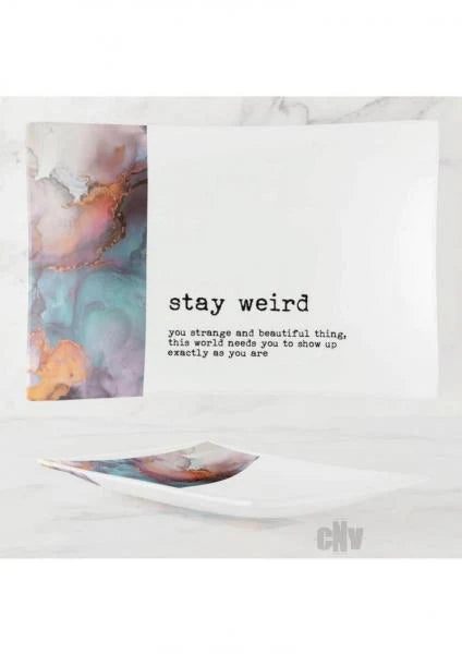 Stay Weird Trinket Tray – Spicy Supply