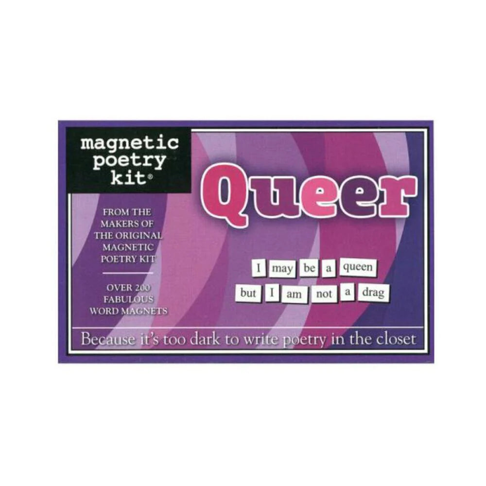 Magnetic Poetry Kit: Queer Edition – Spicy Supply