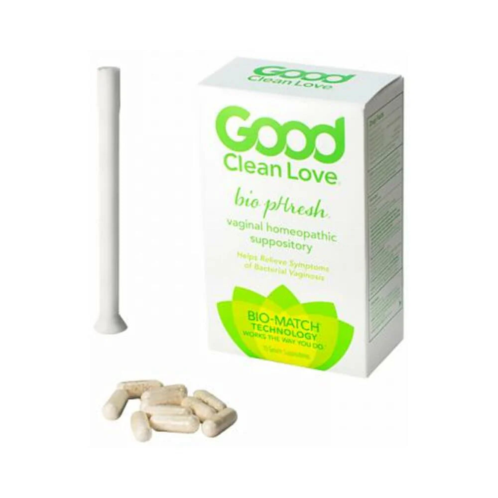 Good Clean Love Biophresh Vaginal Homeopathic Suppository 10-pack ...