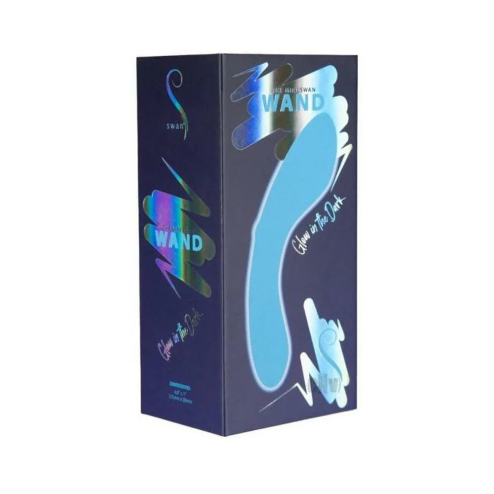 Swan The Mini Swan Wand Glow-in-the-dark Blue – Spicy Supply