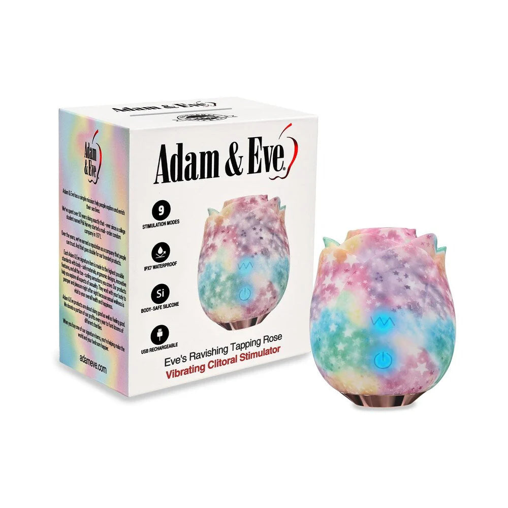 Adam & Eve Rainbow Galaxy Tapping Rose – Spicy Supply